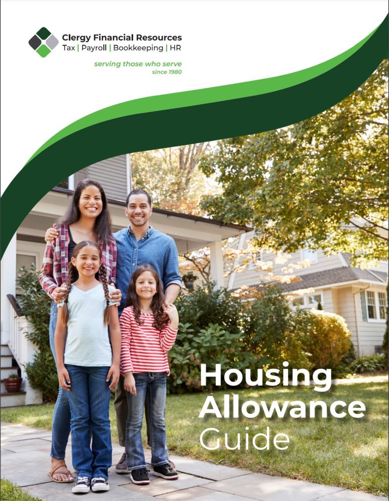 2025 Housing Guide - PDF Download - Clergy Financial Resources